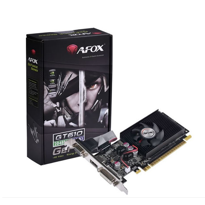 کارت گرافیک ای فاکس Afox GT610 ddr3 2GB | ارزان آباد