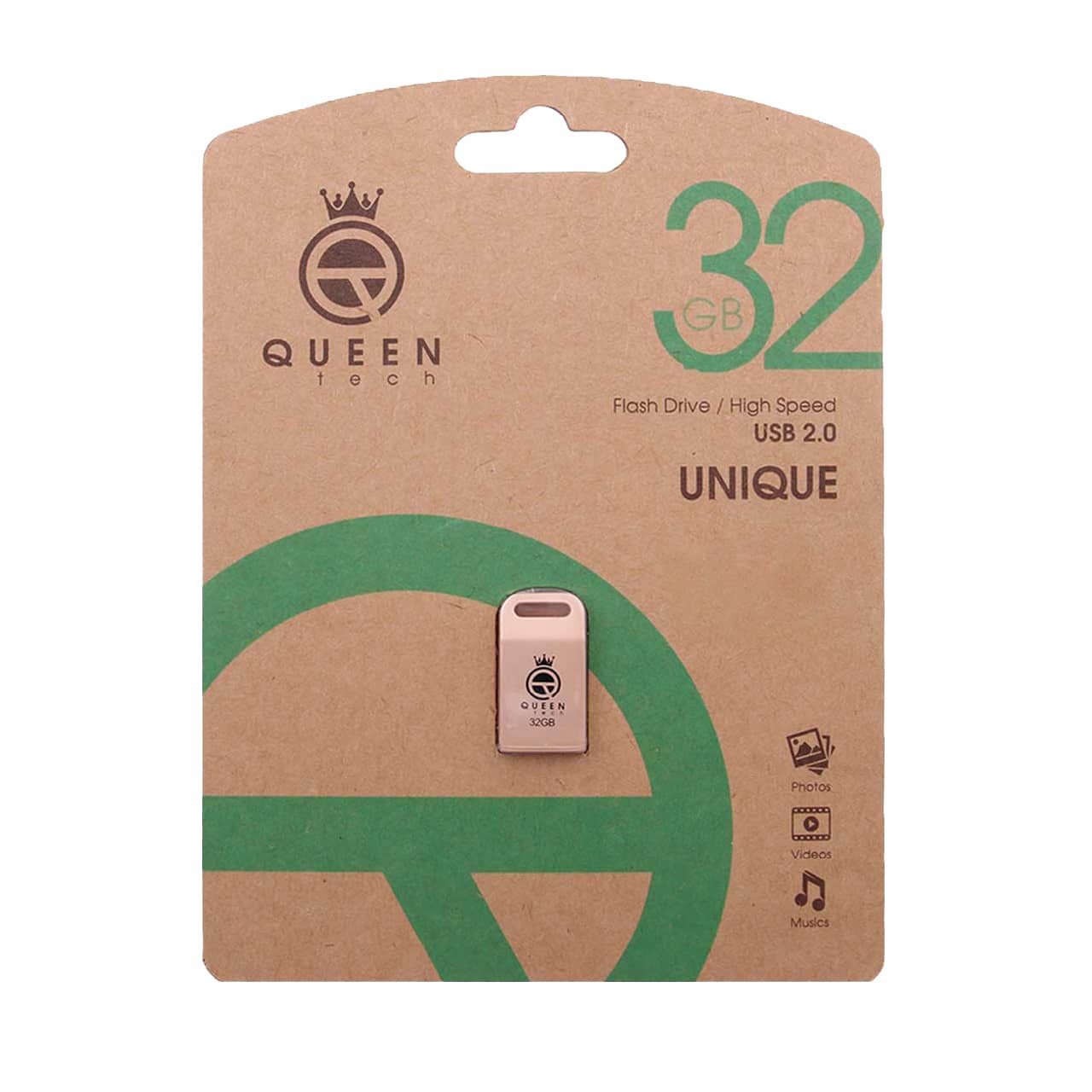 فلش مموری کوئین تک 32gb مدل Queen Tech Unique | ارزان آباد
